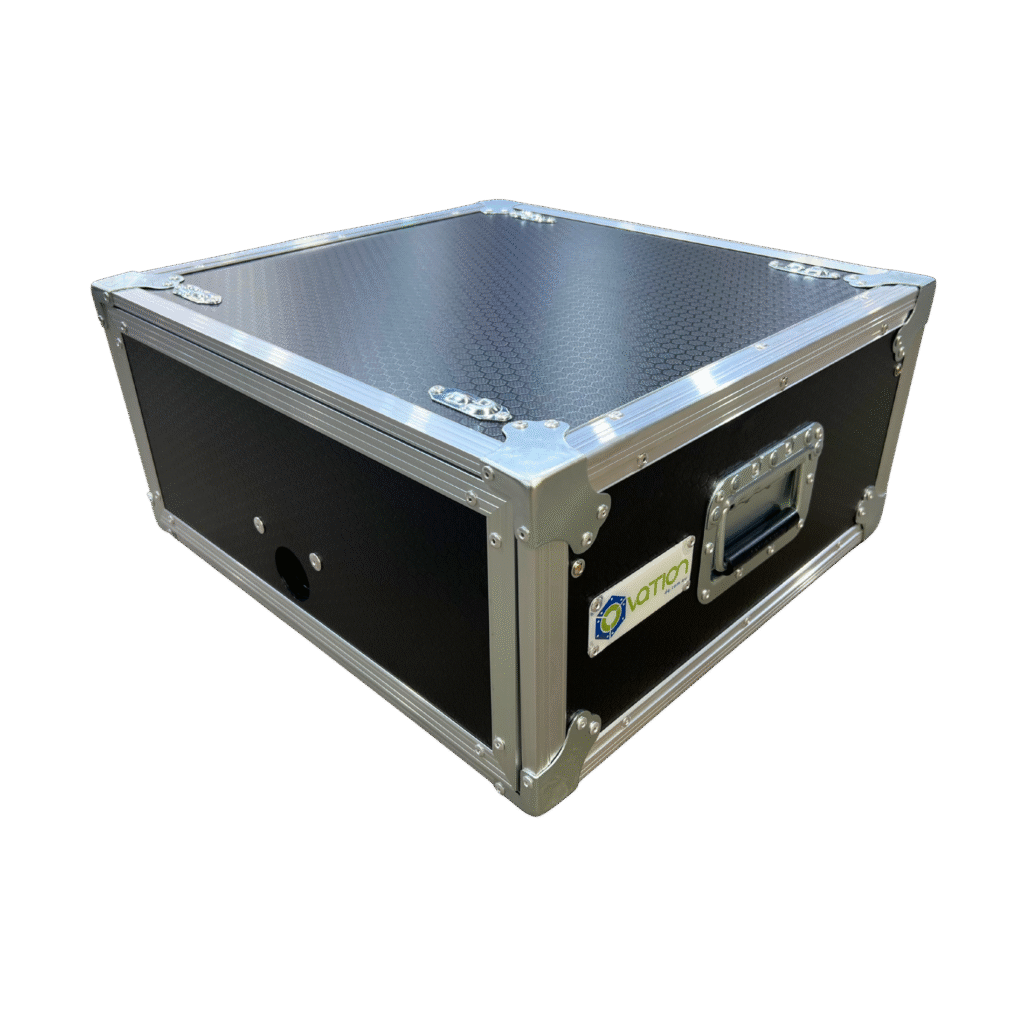 4RU Standard 19" Ovation Slide Away Rack Mount Case 500mmD DQ