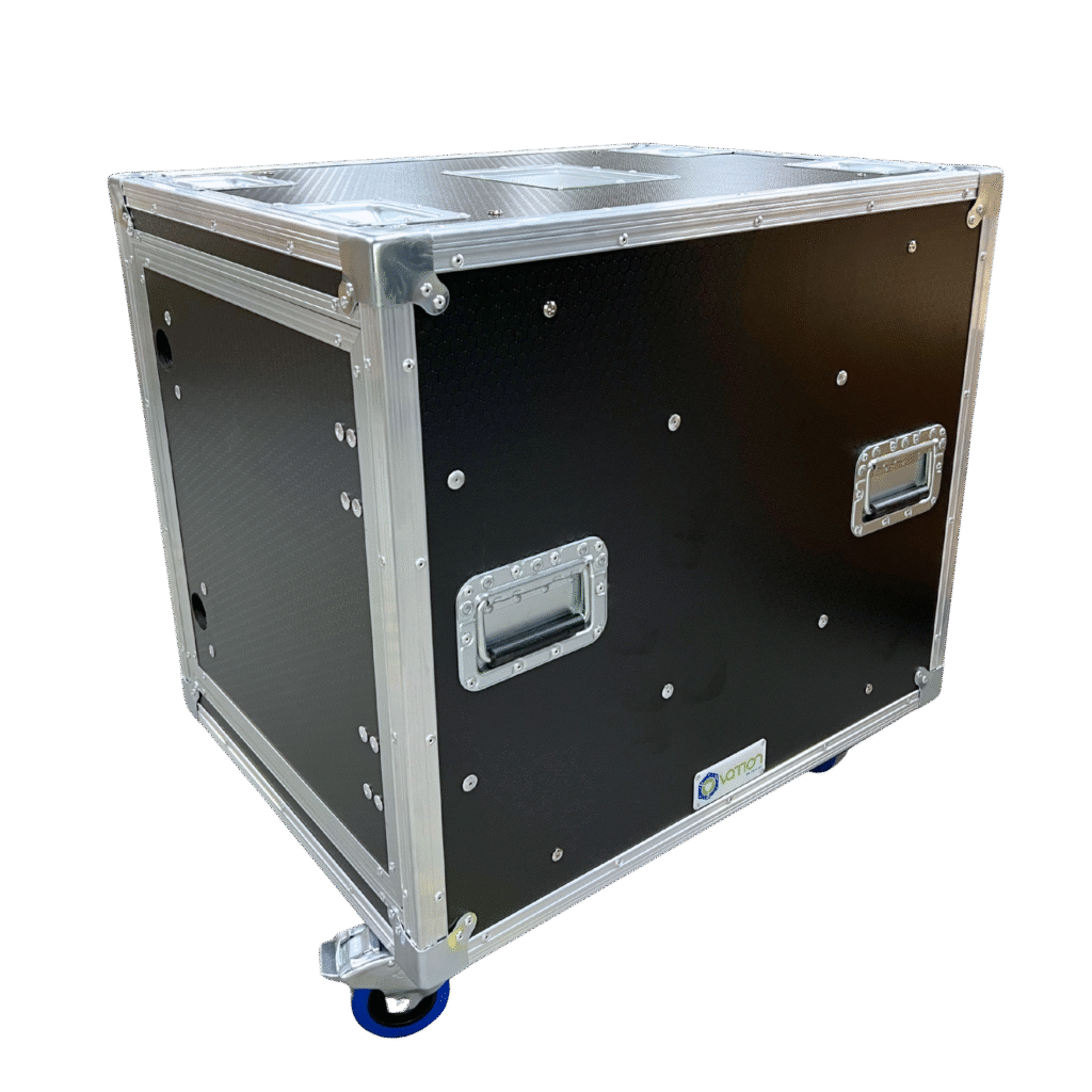 12RU Anti-Vibration 19" Rack Mount Case