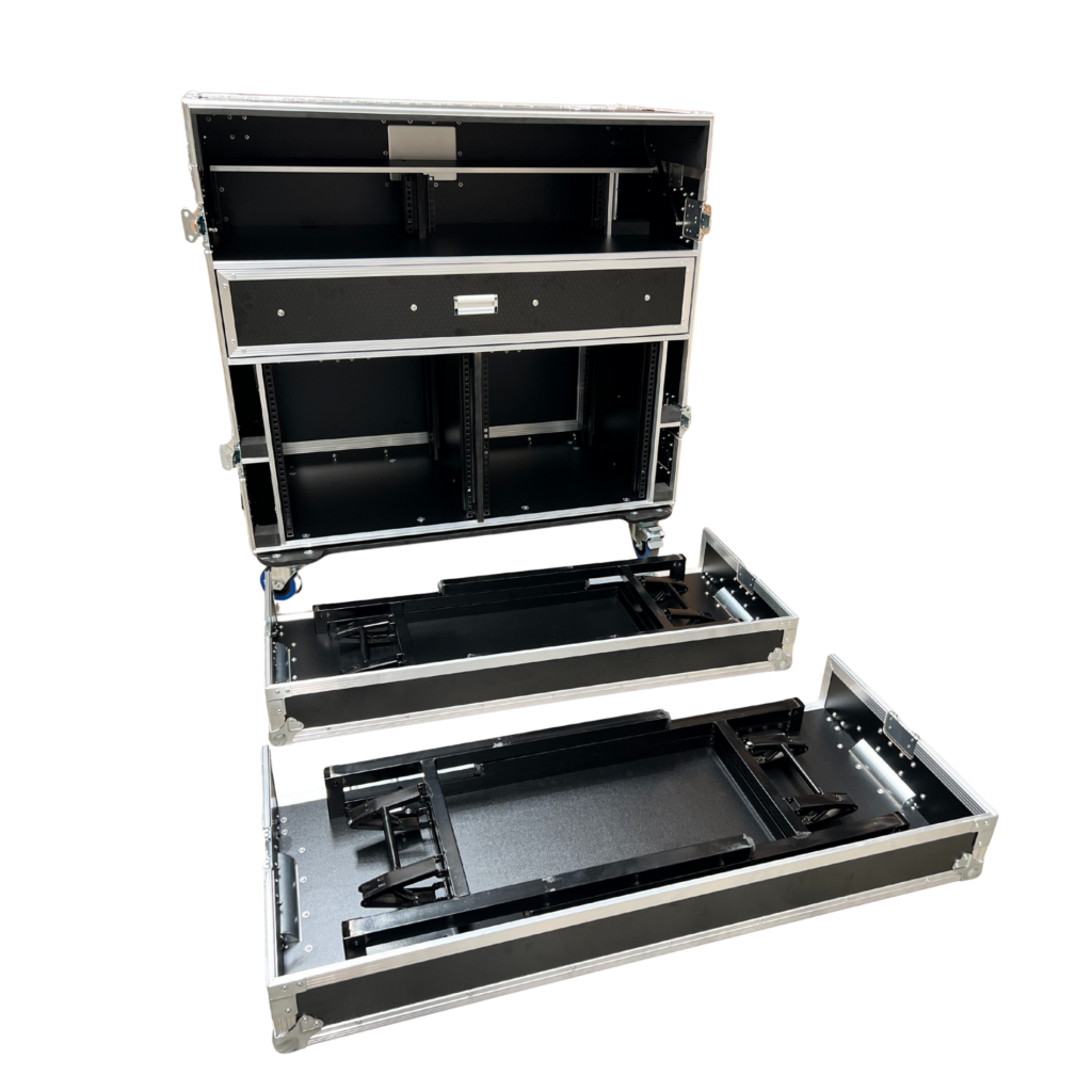 Dual Screen Video Production Suite with Dual 10RU Racks